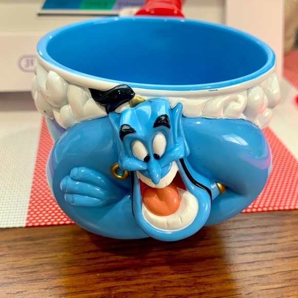 Disney | Kitchen | Disney Aladdin Genie Vintage Drink Cup Collectible ...